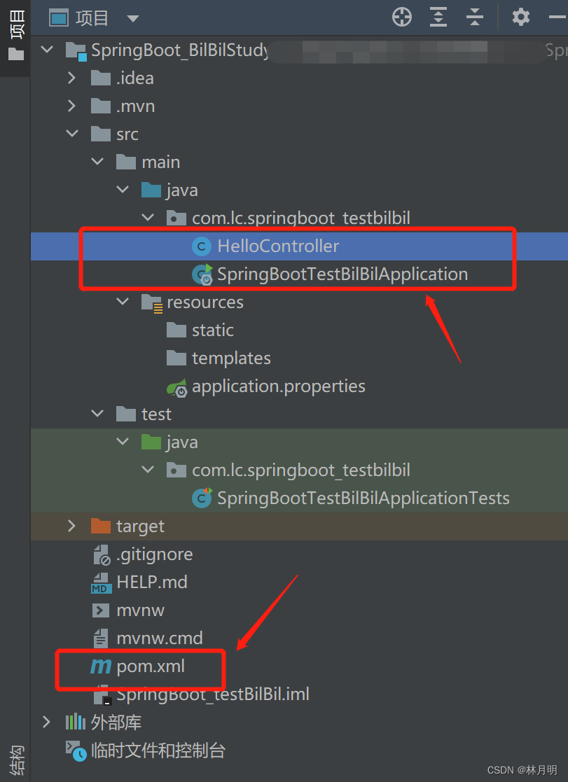 【Spring Boot 基础】快速构建项目，在浏览器和后台显示输出结果_springboo 配置测试类只输出结果信息-CSDN博客