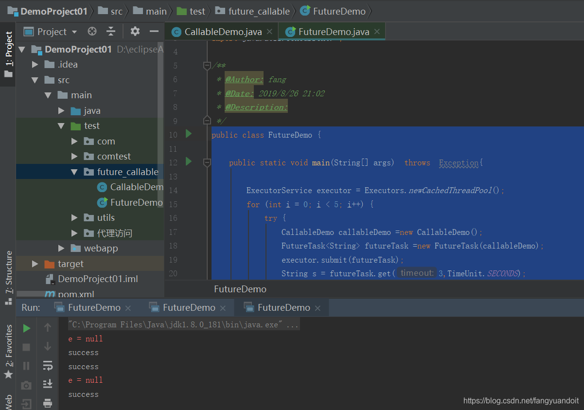 java future callable_java future ,callable-CSDN博客