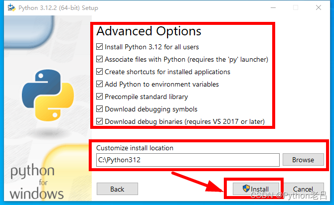 ⭐️windows平台python的下载、安装和配置环境变量——《跟老吕学python编程》windows Python 环境变量 Csdn博客 