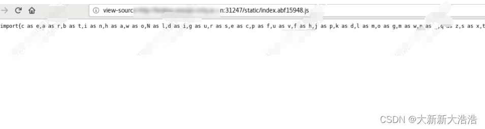 centos图形化桌面中火狐浏览器无法访问项目页面问题处理_syntaxerror: expected expression, got ...