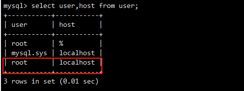 关闭Mysql的root用户远程访问授权报错Duplicate entry localhost-root for key PRIMARY_duplicate entry 'localhost ...