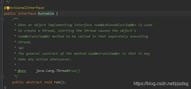 Thread和Runnable的关系_thread runnable-CSDN博客