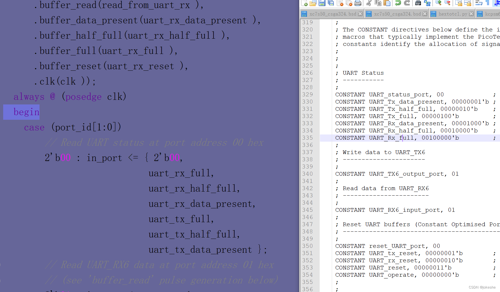 Xilinx Picoblaze 使用介绍-CSDN博客