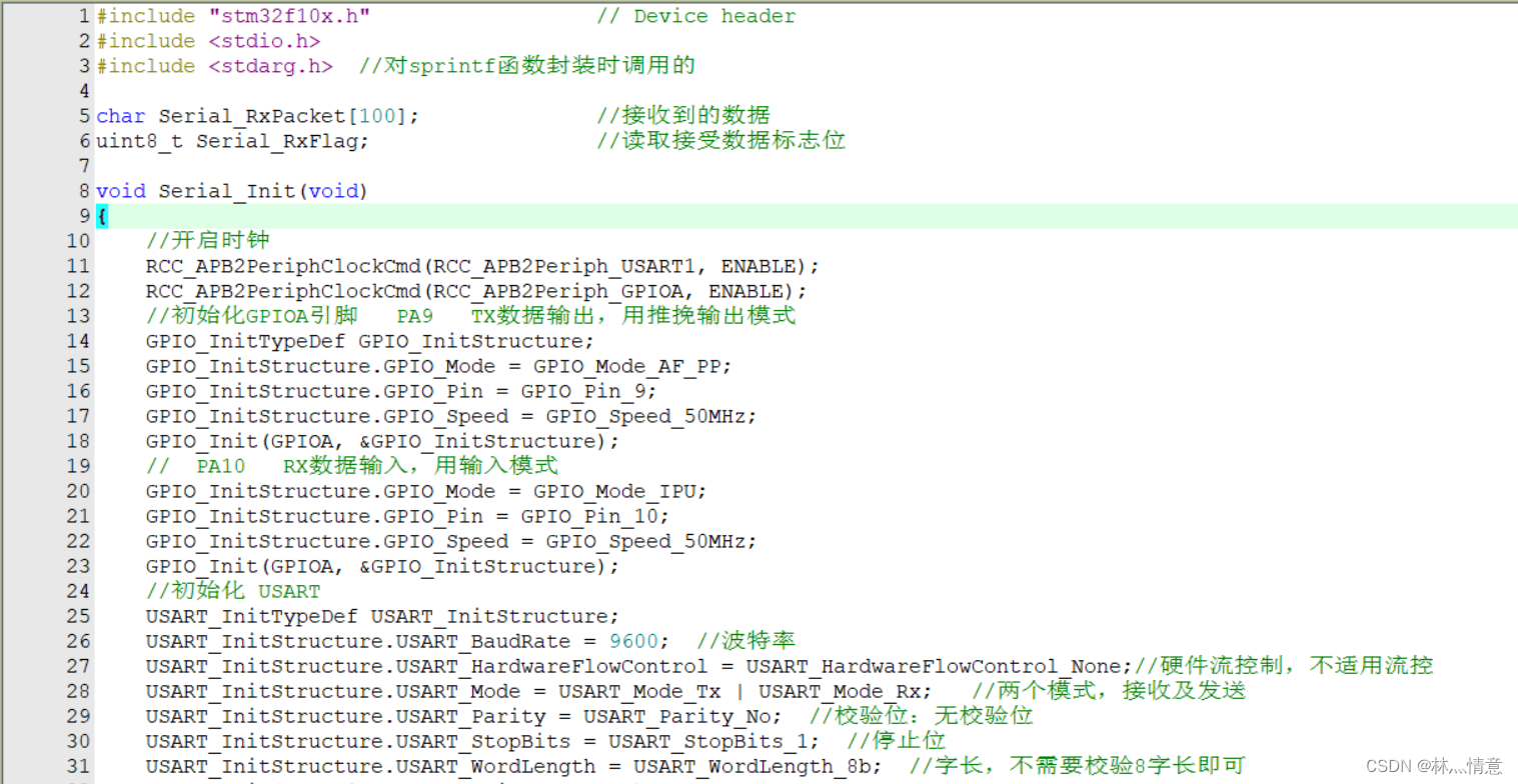 Stm32串口通信：收发的数据进行判断，利用串口助手完成简单对话stm32串口接收数据并判断 Csdn博客
