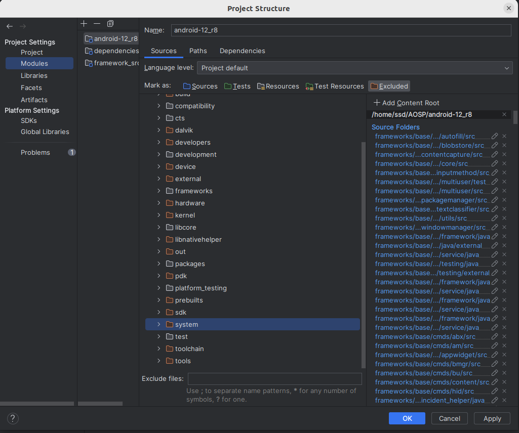 使用Android Studio 搭建AOSP FrameWork 源码阅读开发环境_aosp真实开发环境怎样搭建?-CSDN博客