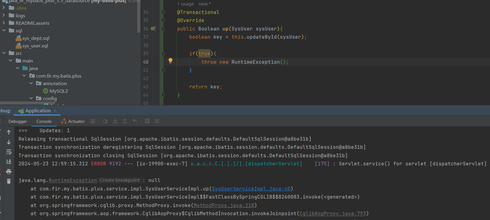 [Spring Boot]baomidou 多数据源_baomidou多数据源-CSDN博客