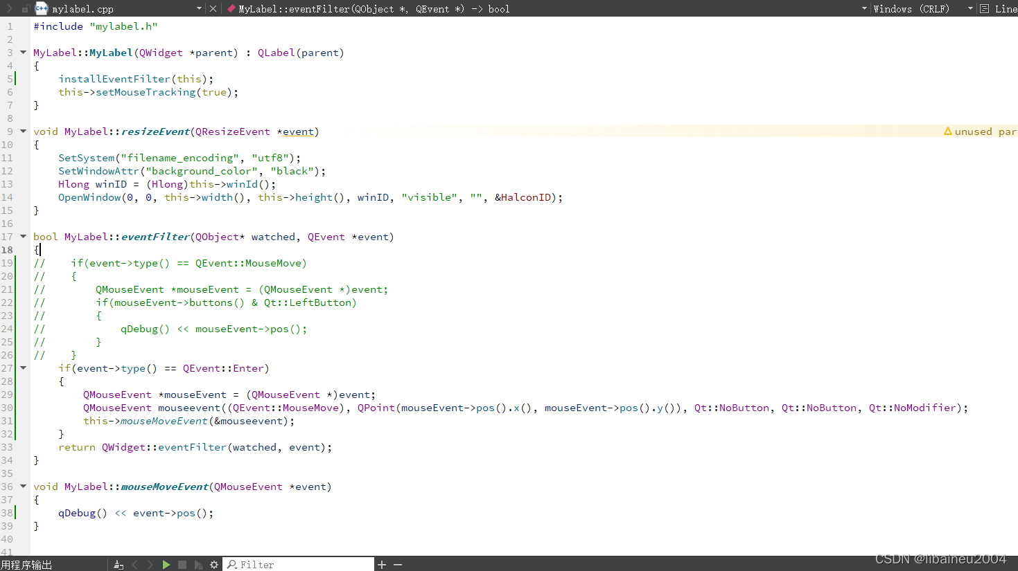 Qt控件绑定Halcon窗体，设置setMouseTracking(true)后，mouseMoveEvent事件不能实时接收_qt的setmousetracking(true)在view失效 ...