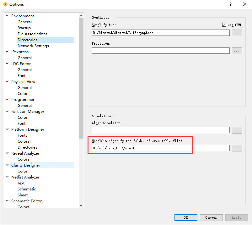 【Lattice FPGA 开发】Modelsim与Diamond联合仿真_lattice仿真-CSDN博客