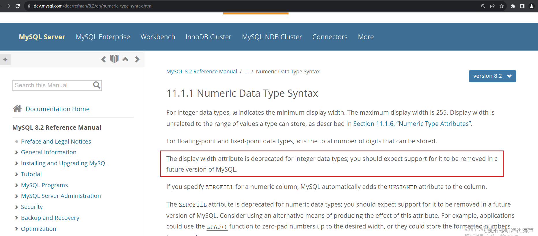 mysql:修改整数字段的显式长度不生效_mysql8 int设置长度无效-CSDN博客