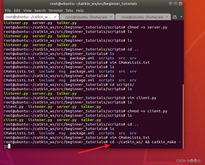 编写 ROS 服务节点 Service 和 Client(python/C++)(六)_ros python service-CSDN博客