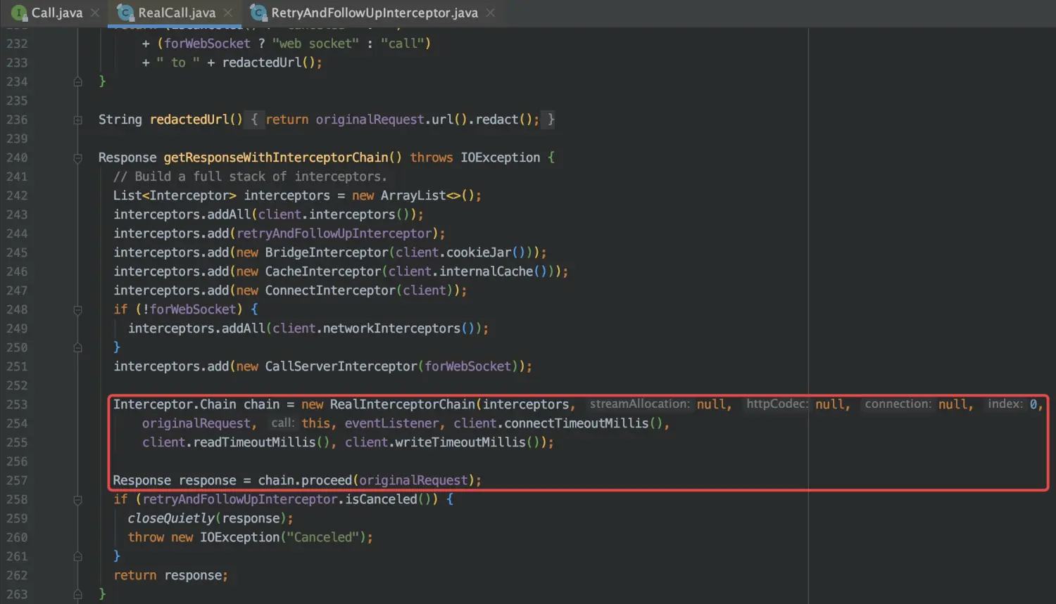 OkHttp 精讲：拦截器执行原理-CSDN博客