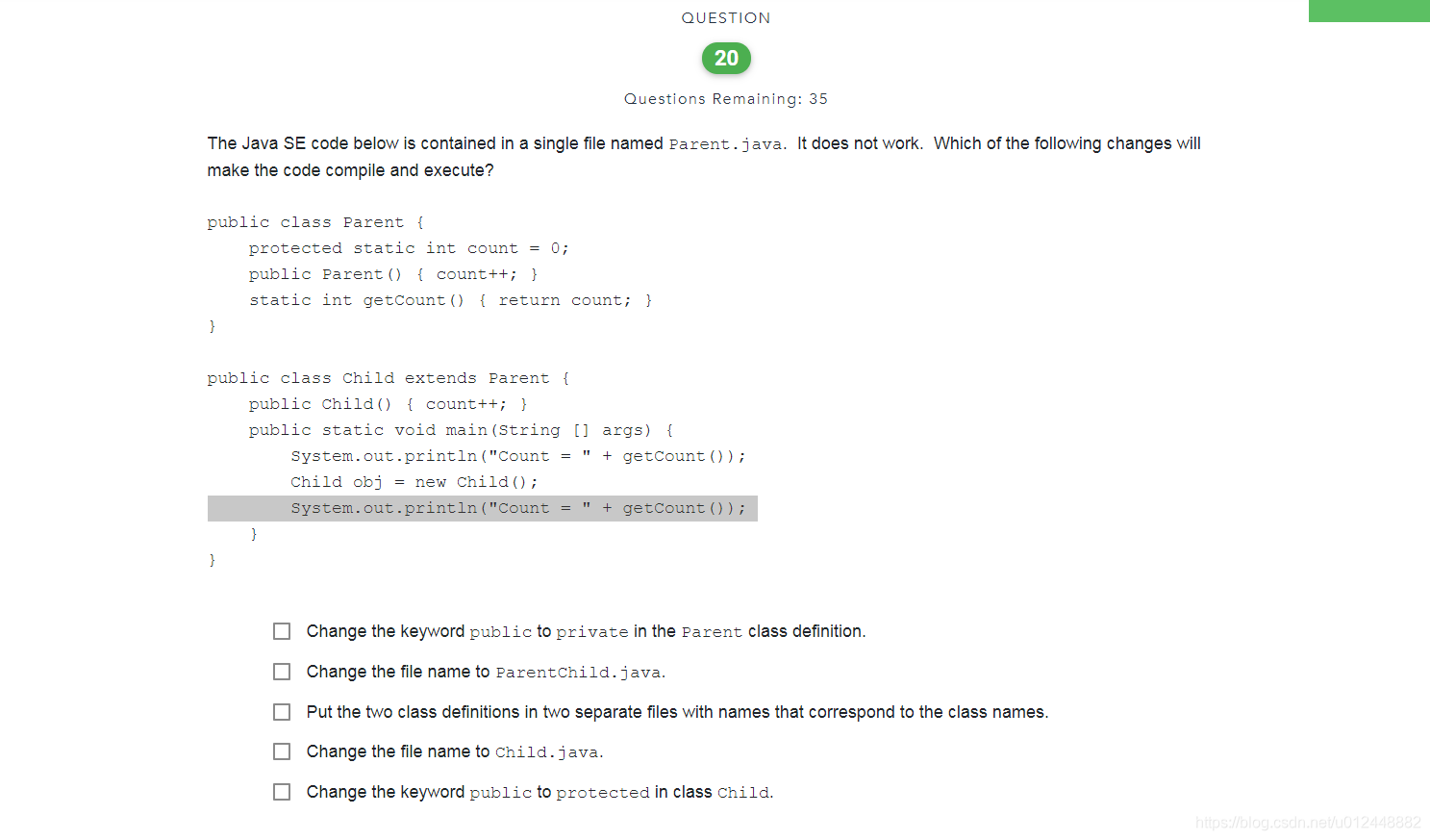 IKM-Java SE 8评估测试题挑战，测测你的基础水平_ikm测试-CSDN博客