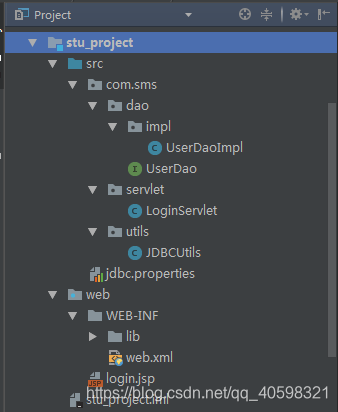 一篇超级详细的jsp+servlet+jdbc+mysql检验登录操作（IntelliJ IDEA）_idea怎么通过数据库进行校验登录-CSDN博客
