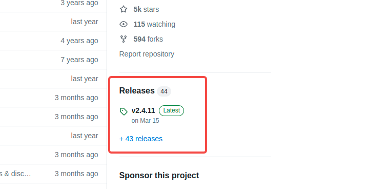 Github拉取老版本或releases稳定版本的仓库_拉取github 仓库里的某个版本-CSDN博客