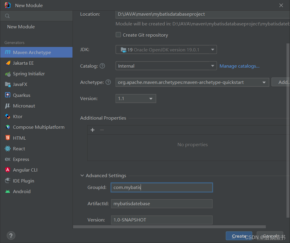 3、mybatis框架——使用mybatis操作数据库进行增删改查create Database Mybatis Csdn博客 