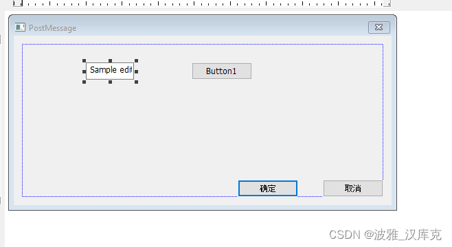 MFC简单使用PostMessage_mfc postmessage-CSDN博客