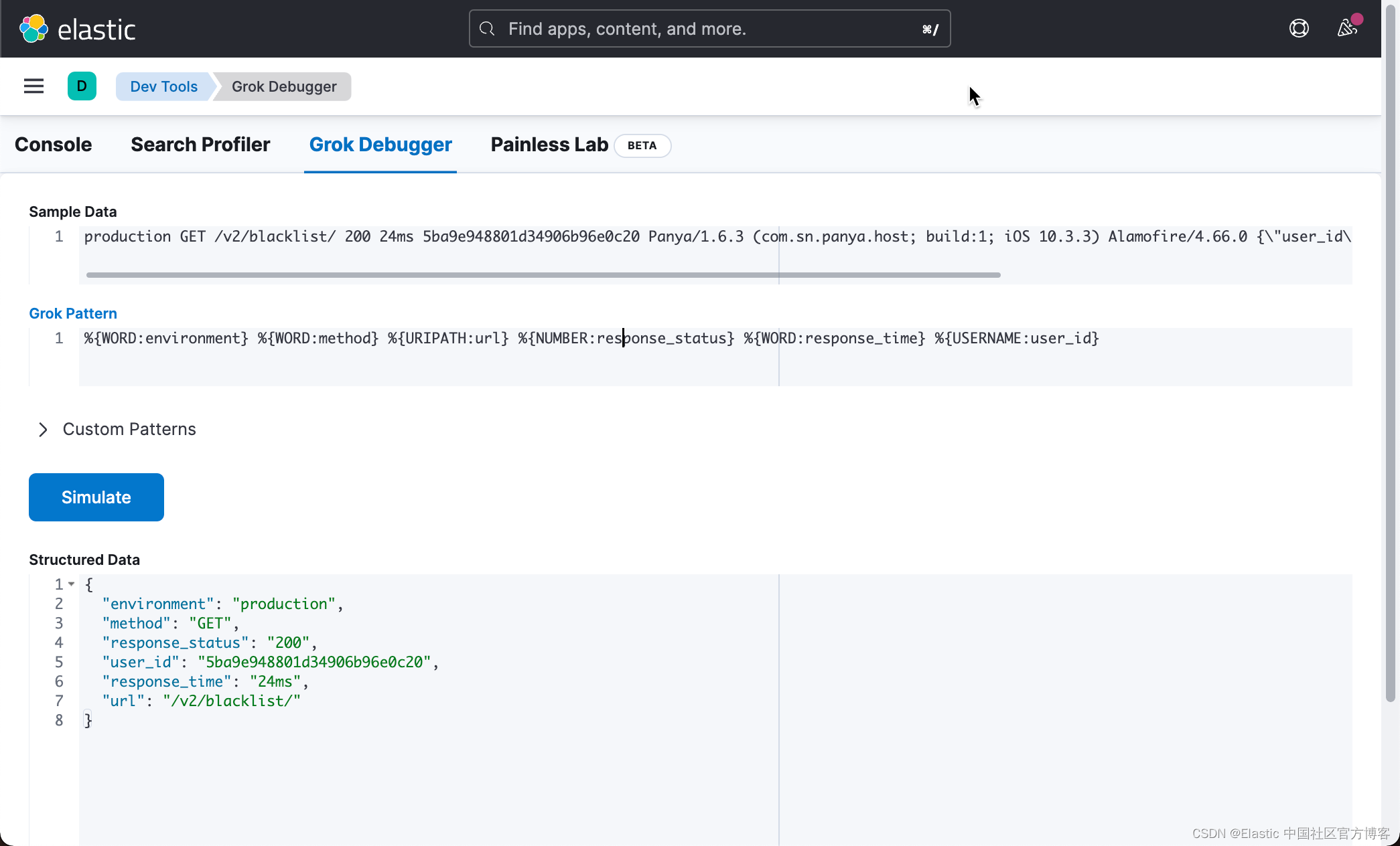 Logstash：使用自定义正则表达式模式_logstash grok 自定义正则-CSDN博客