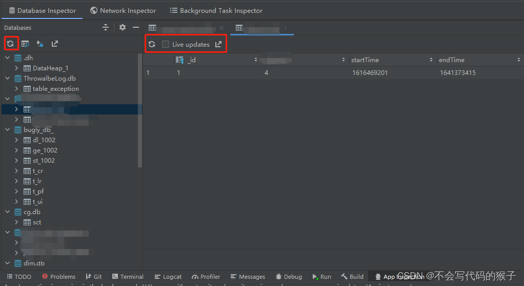 Android 实时数据库工具Database Inspector-CSDN博客
