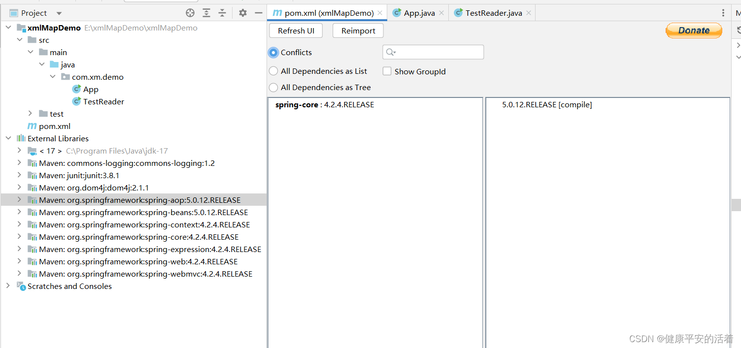 使用maven-helper插件解决jar包冲突案例3【经典版】_maven helper-CSDN博客