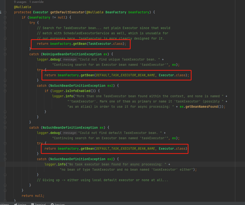Spring的@Async使用防坑_annotationasyncexecutioninterceptor-CSDN博客