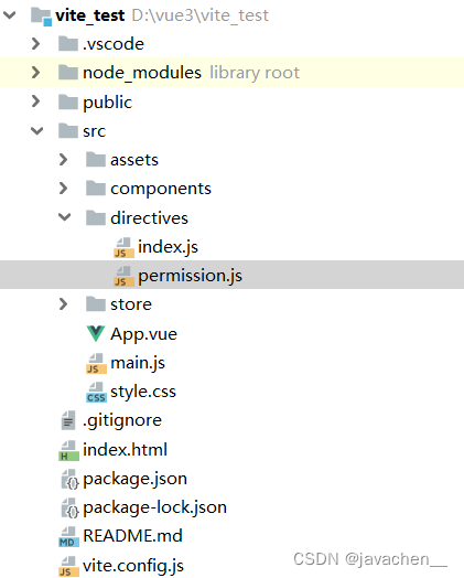 vue3自定义v-permission指令实现按钮权限控制_vue3 v-permission-CSDN博客