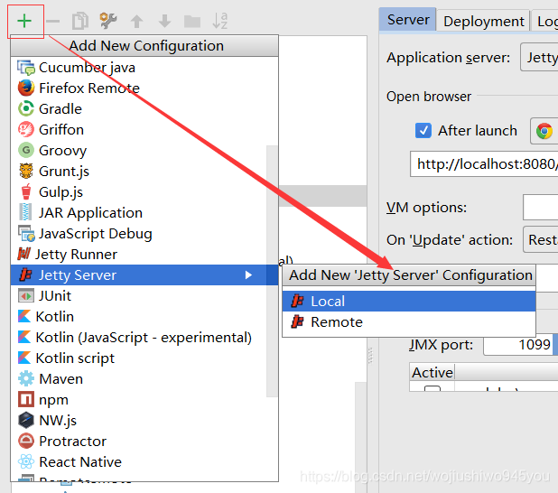 IDEA 中 Jetty 的配置过程_idea jetty-CSDN博客