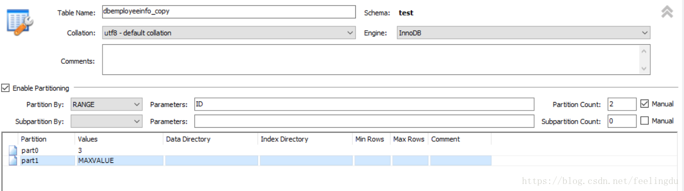 Mysql 数据库分区及取消分区remove Partitioning Csdn博客