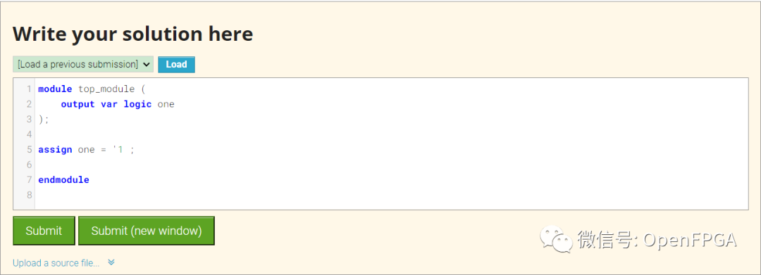 HDLBits: 在线学习 SystemVerilog（零）-在线“巡礼” HDLBits_hdlbits官网-CSDN博客