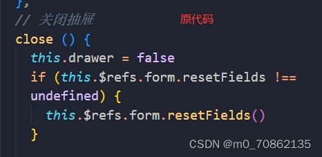 学习记：解决Vue中Element resetFields()重置表单不生效的问题_vue resetfields-CSDN博客
