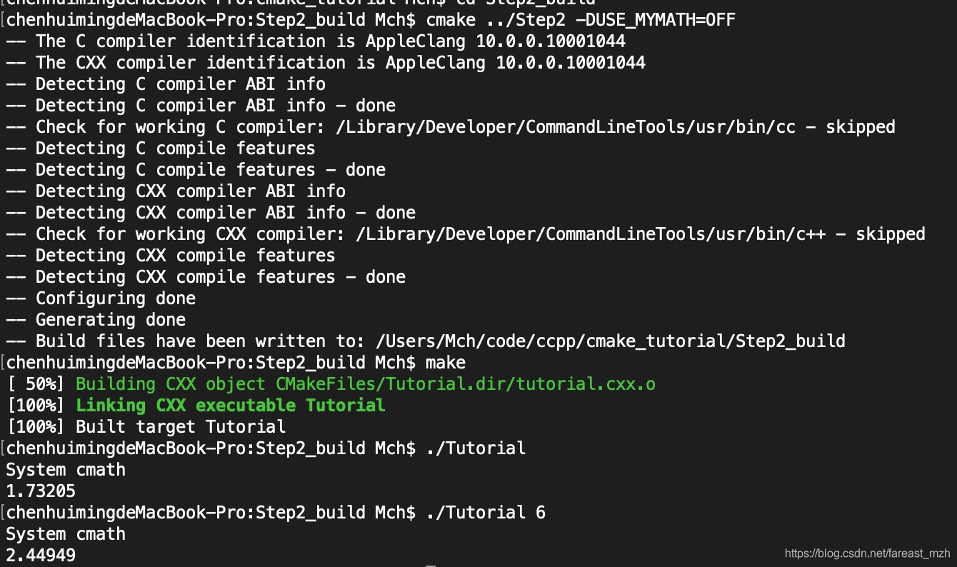 CMake教程 Step 2: Adding a Library-CSDN博客