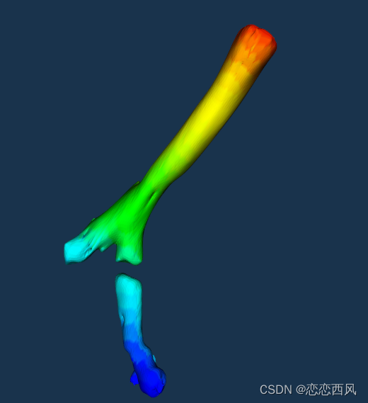 vtkLookupTable 颜色映射 设置 vtkPolydata 颜色-CSDN博客