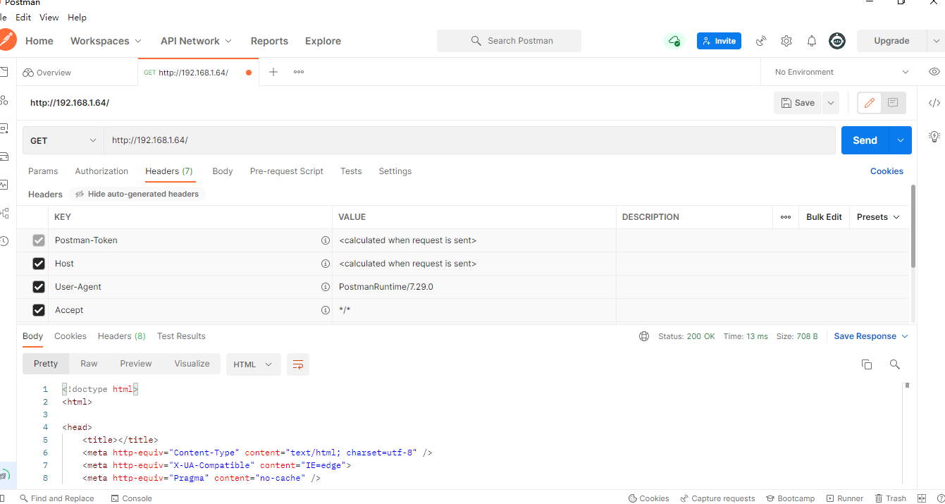总结：Postman测试、IP:POST测试、Postman转换到python测试（Linux下的docker应用部署web容器并存储数据到 ...