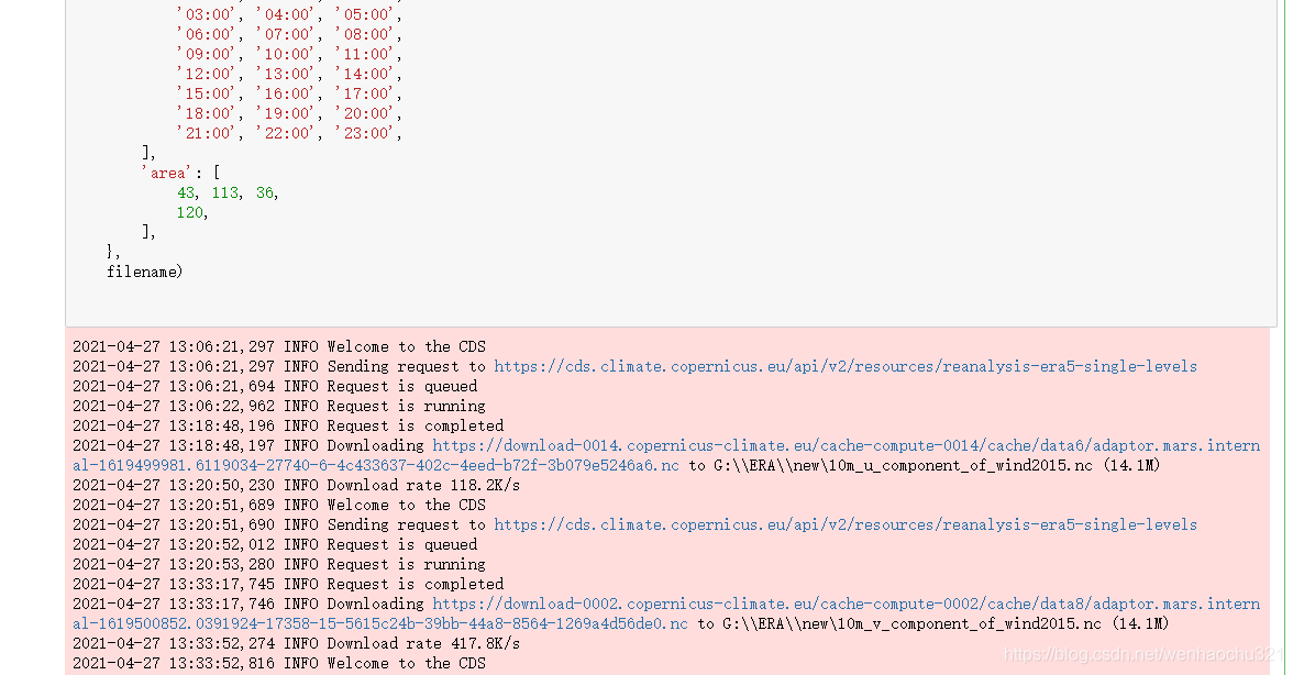 下载与处理ERA5气象数据：Python API实战-CSDN博客