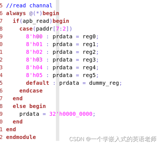 APB Slave Design实例_sv编写apb接口-CSDN博客