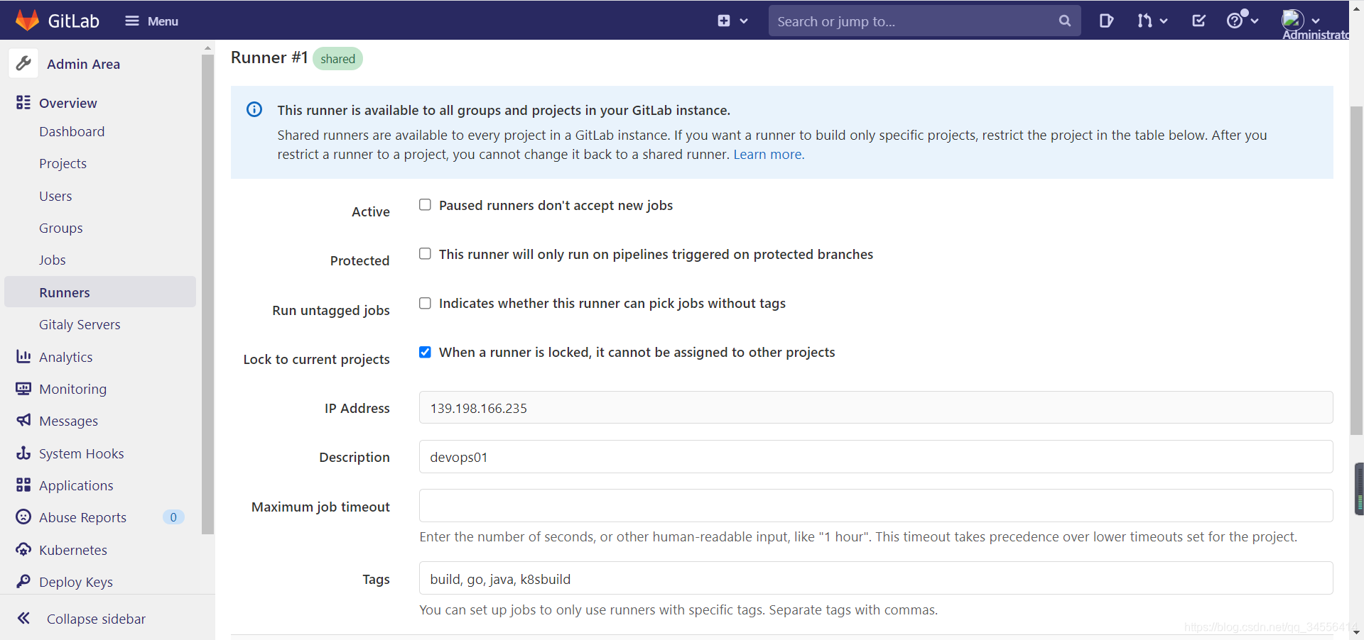 GitLab CI/CD 基础入门 Runner注册配置使用_gitlab-runner: the service is not installed-CSDN博客