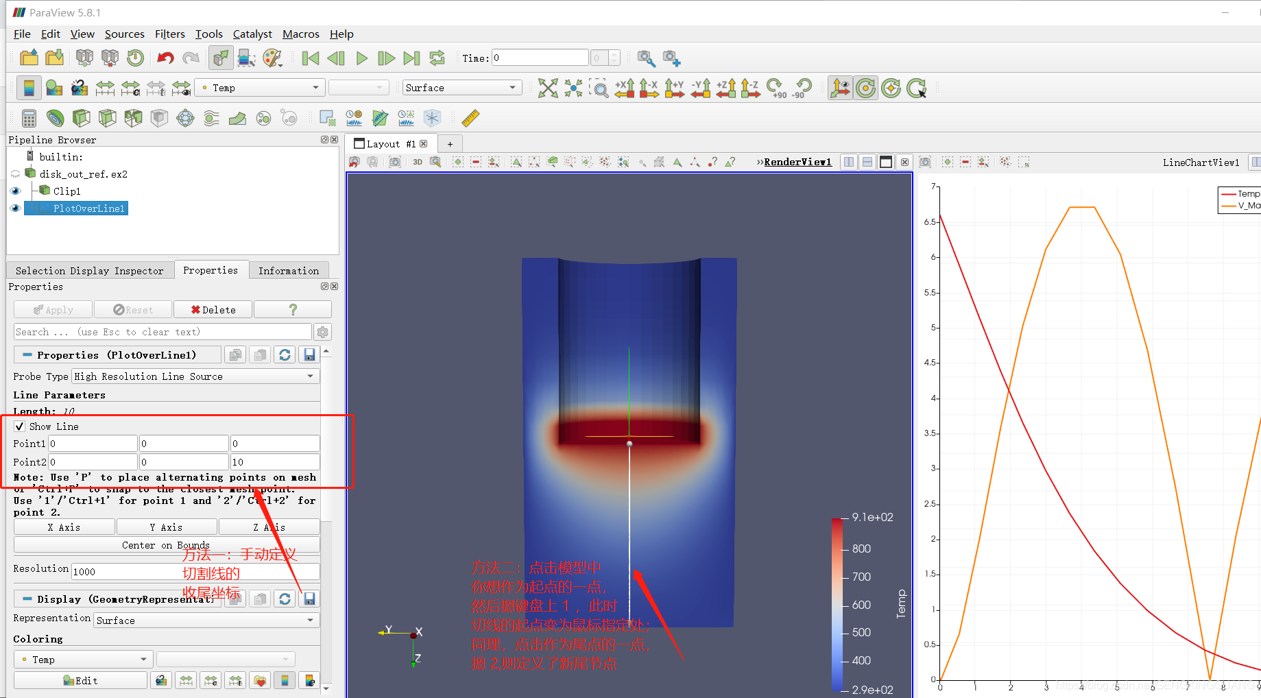 Paraview Tutorial （五）用不同的方法利用数据作图_paraview导出数据在orogon中绘图-CSDN博客