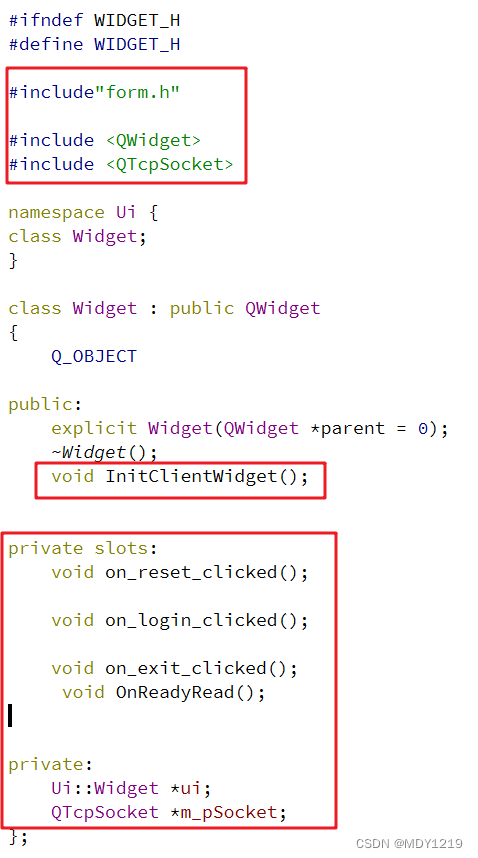 使用QTcpSocket的C++代码示例：Form和Widget之间的通信与数据处理-CSDN博客