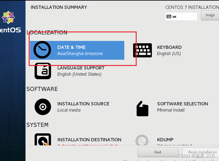 CentOS7的安装与优化_搭建centos7服务器 优化 cpu 4核心-CSDN博客