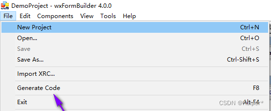 2024年最新Python+wx.Python+wx.FormBuilder创建视图并且布局案例_wxformbuilder-CSDN博客