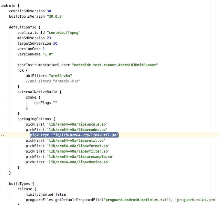 More than one file was found with OS independent path ‘lib/arm64-v8a/libswscale.so‘-CSDN博客