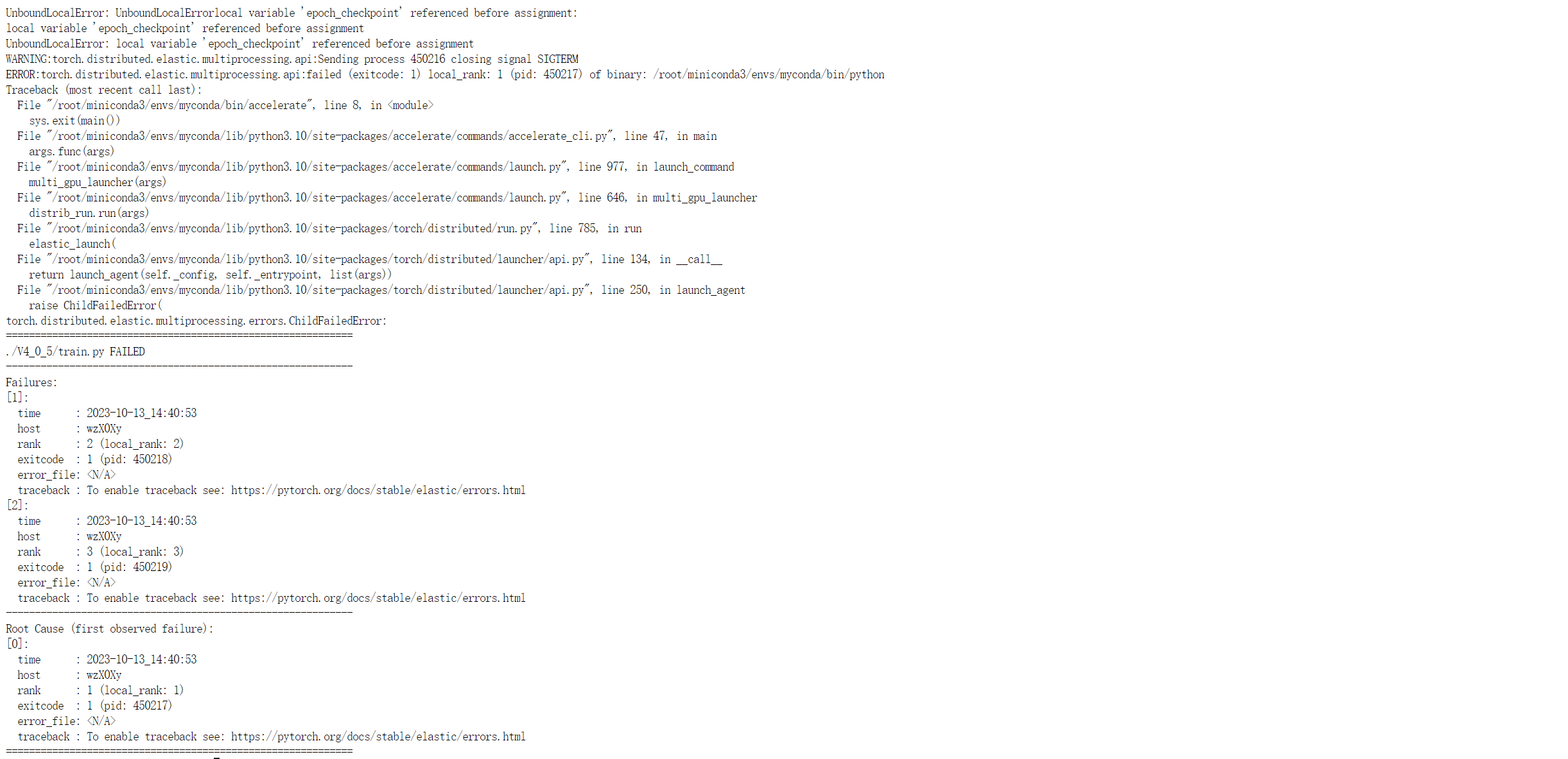 使用hugging face开源库accelerate进行多GPU训练（单机多卡）时，在保存模型结构的时候出现的问题_accelerate 两张gpu同时-CSDN博客