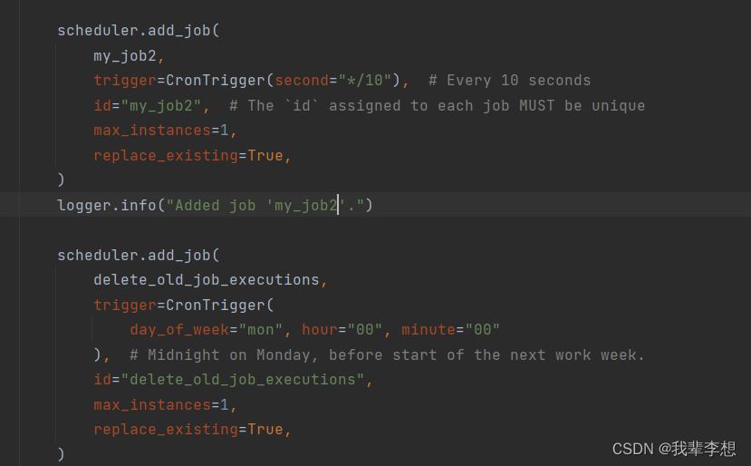 【Django】如何正确使用定时任务（apscheduler 启动、停止）_django 定时任务-CSDN博客