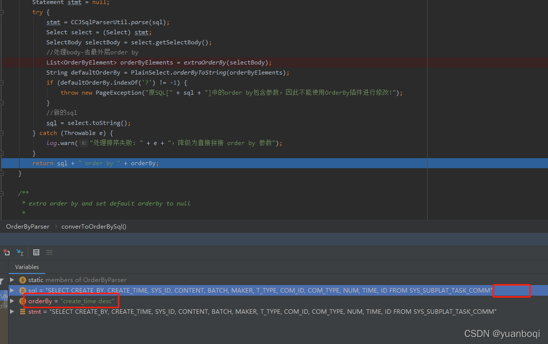 PageHelper 分页排序使用记录_pagehelper.startpage 排序-CSDN博客