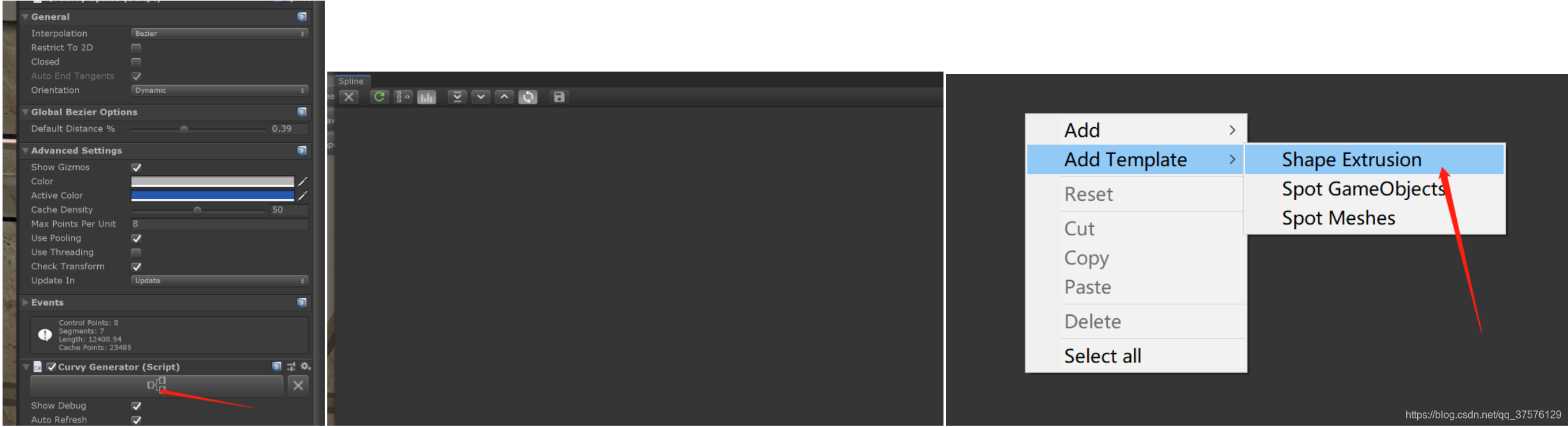 Unity技美31——curvy Splines寻路插件绘制赛道,并且生成obj教程 Unity Curvey Splines Csdn博客