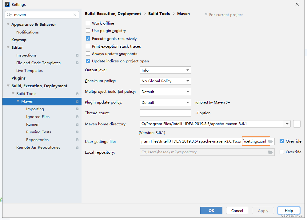 解决导入maven工程时cannot resolve依赖问题_cannot resolve cn.throwx:canal-glue-core:1.0-CSDN博客