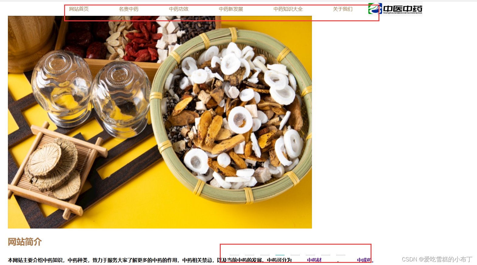 静态网页设计——中医中药网（HTML+CSS+JavaScript）(dw、sublime Text、webstorm、HBuilder X)_前端中医网页-CSDN博客