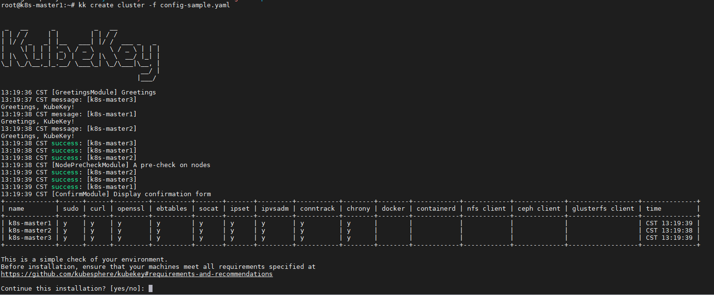 揭秘高效部署：用KubeKey轻松搭建K8s v1.29.3高可用集群_使用 kubekey 内置 haproxy 创建高可用集群-CSDN博客