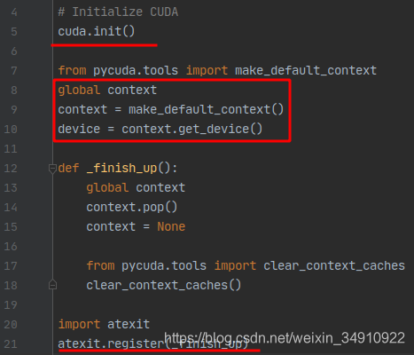 pycuda._driver.LogicError: explicit_context_dependent failed: invalid device context - no ...
