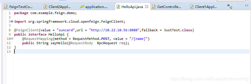 spring cloud feign demo_springcloud feign demo-CSDN博客